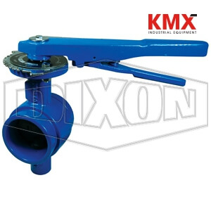 Grooved End Iron Butterfly Valve - KMX USA
